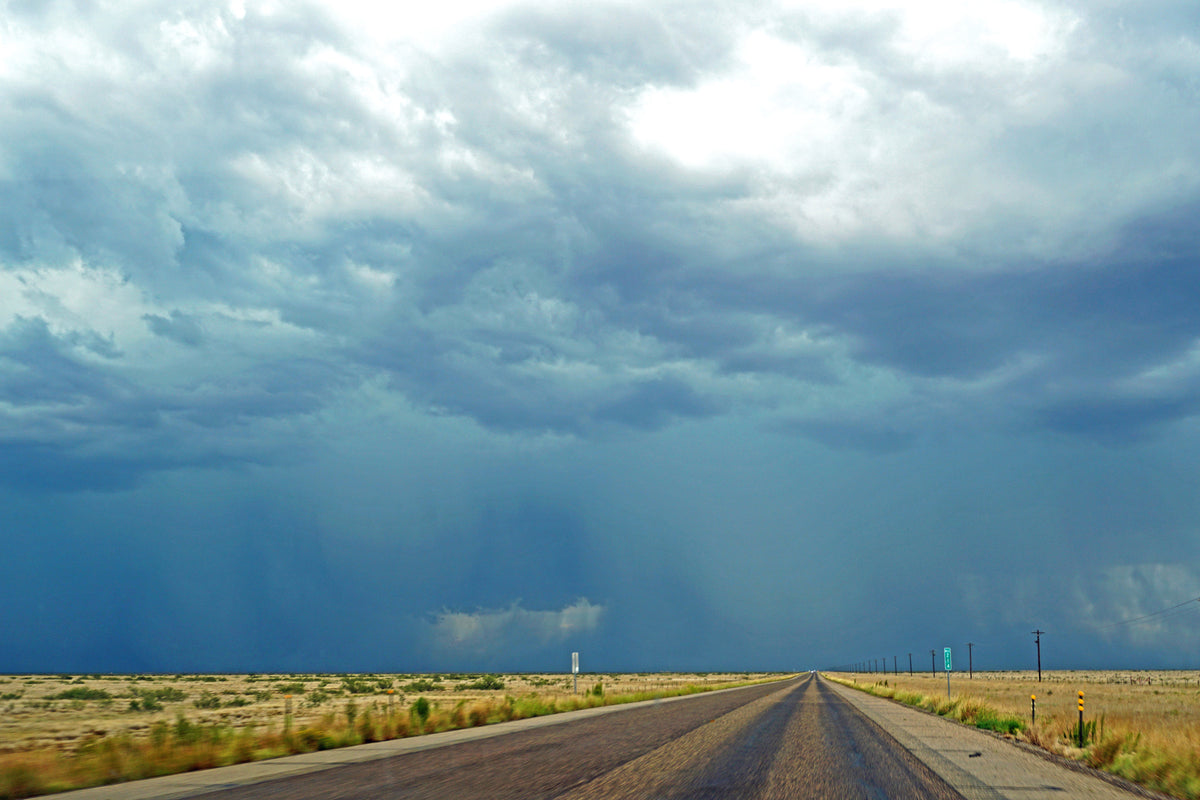 "Heavy Storm Ahead" - Handmade greeting card ~ Ann Woodall Studios